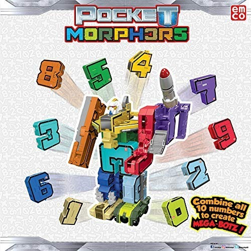 POCKET MORPHERS TRANSFORMERS EN FORMA DE NUMEROS COLECCIONABLES — LA ...
